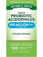 Nature's Truth probiotics for gut health
