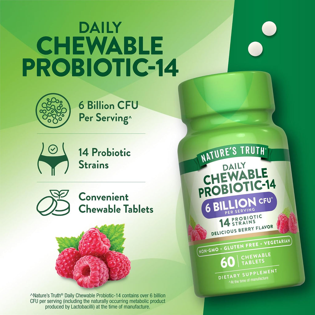 Nature's Truth probiotics for men