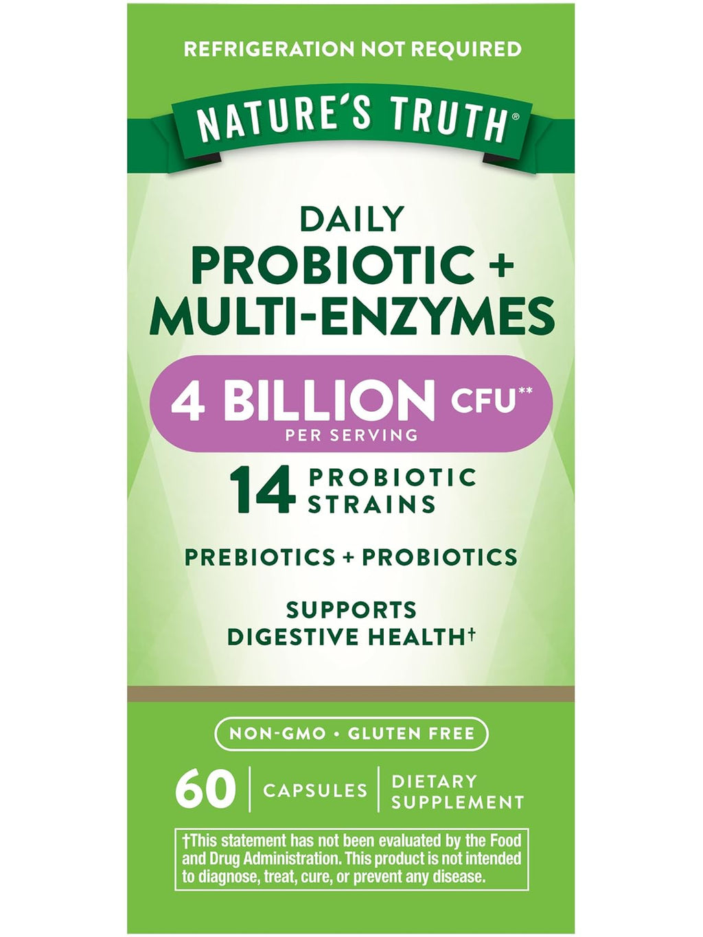 Nature's Truth probiotics for women