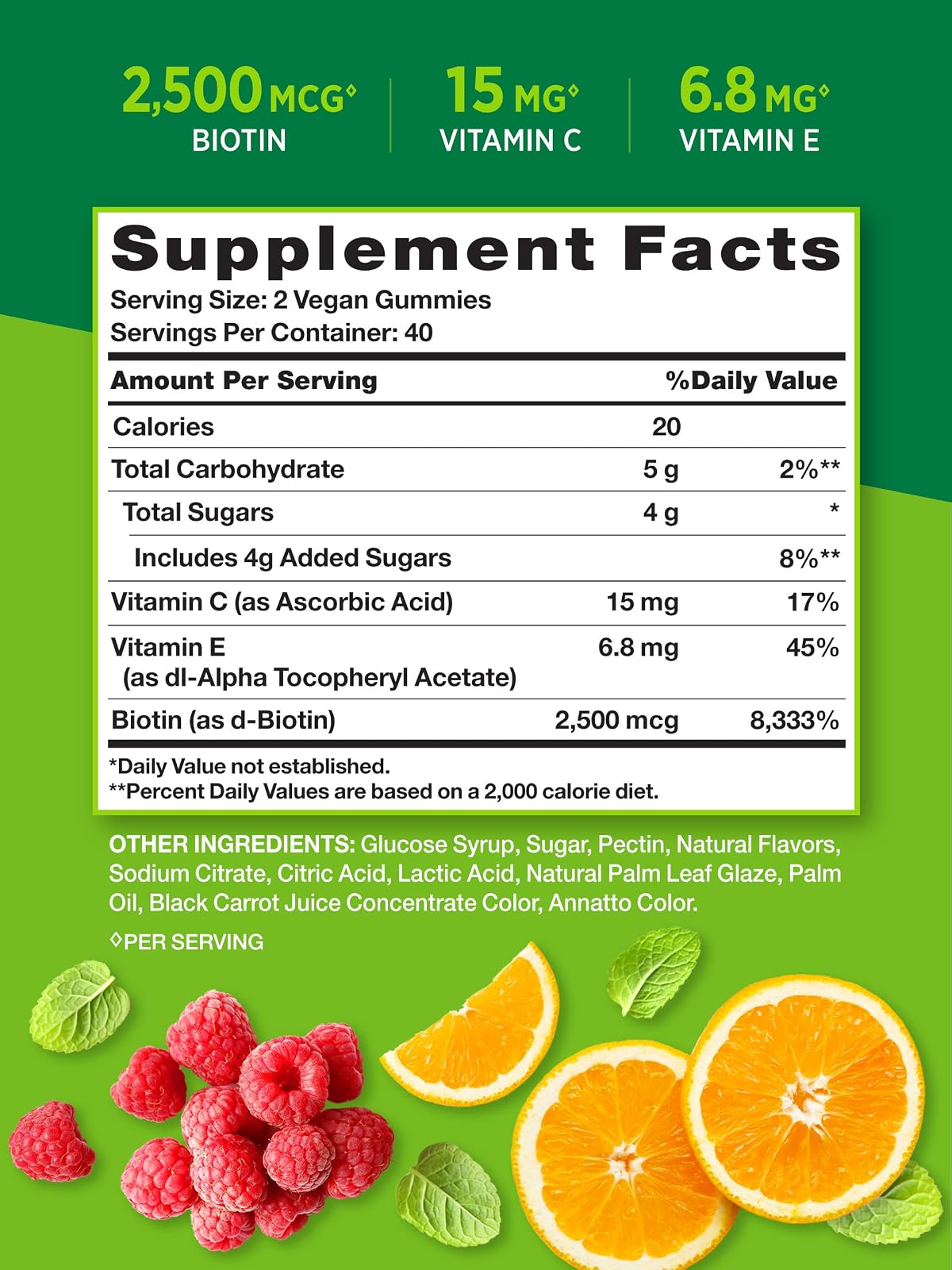 Nature's Truth skin and nails support