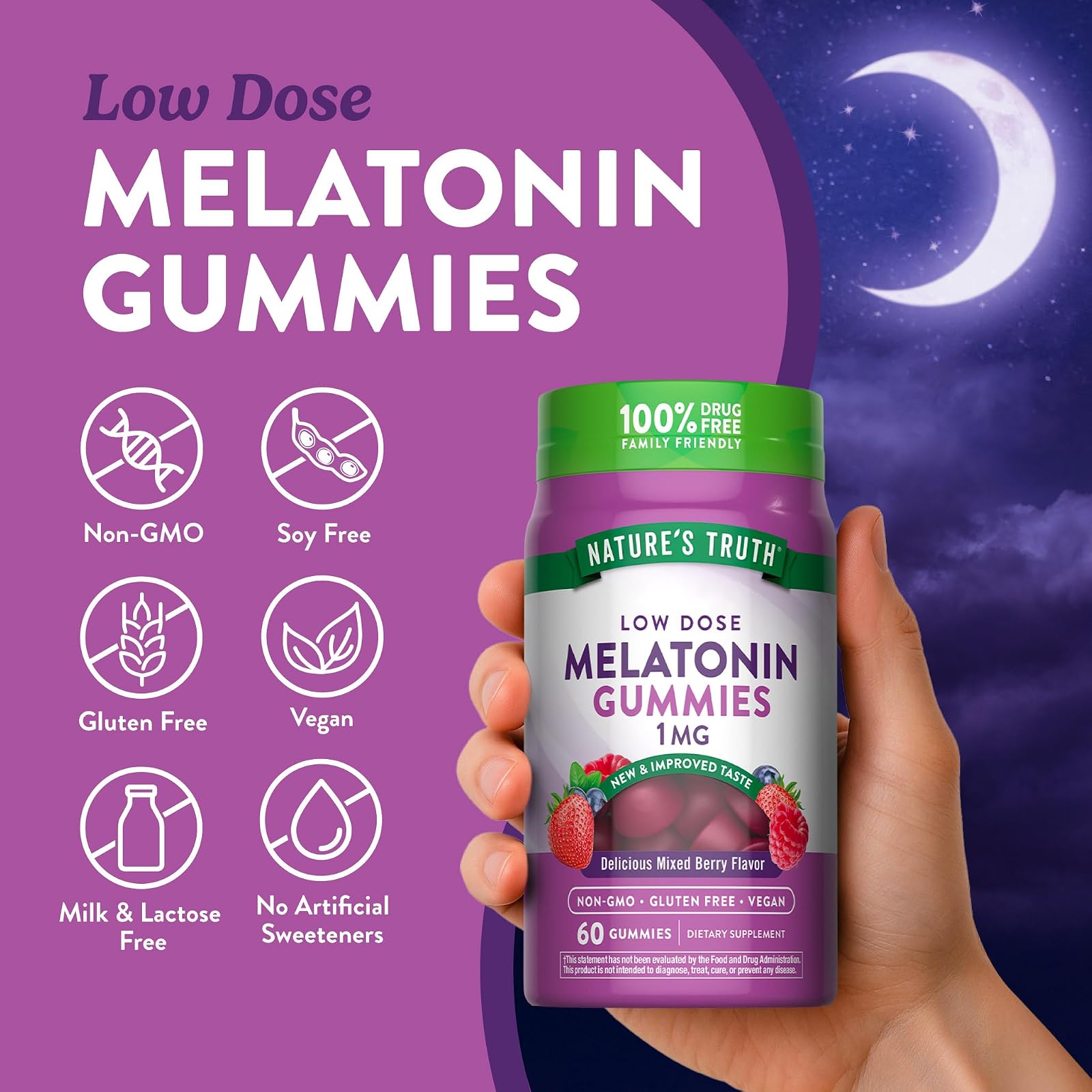 Nature's Truth sleep support melatonin