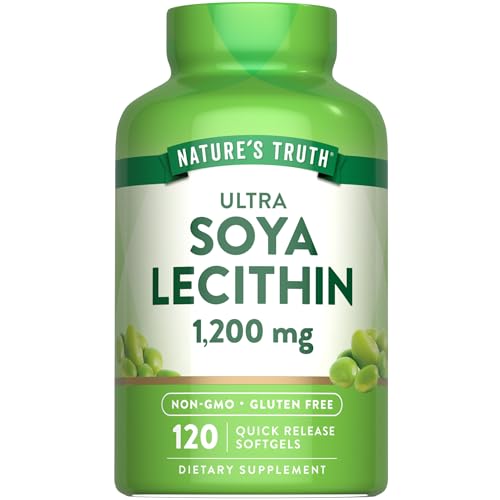 Nature's Truth soy lecithin softgels