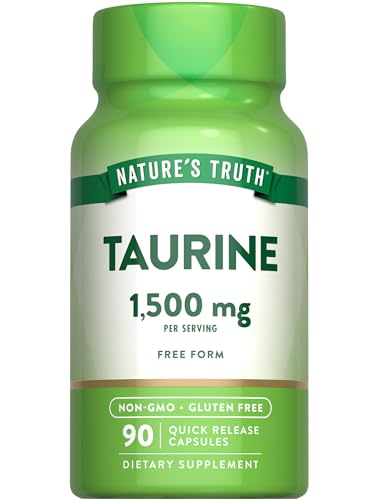 Nature's Truth taurine supplement capsules