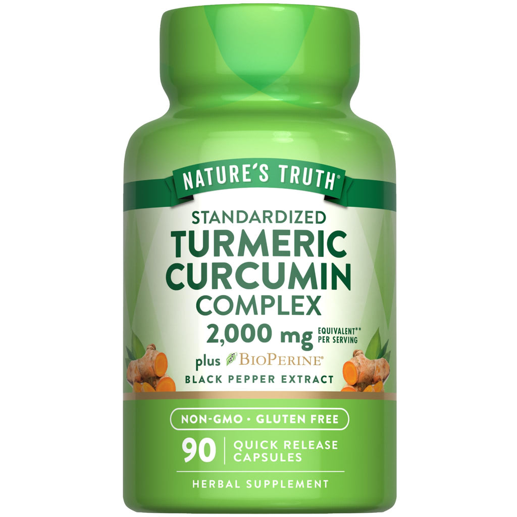 Nature's Truth turmeric curcumin capsules