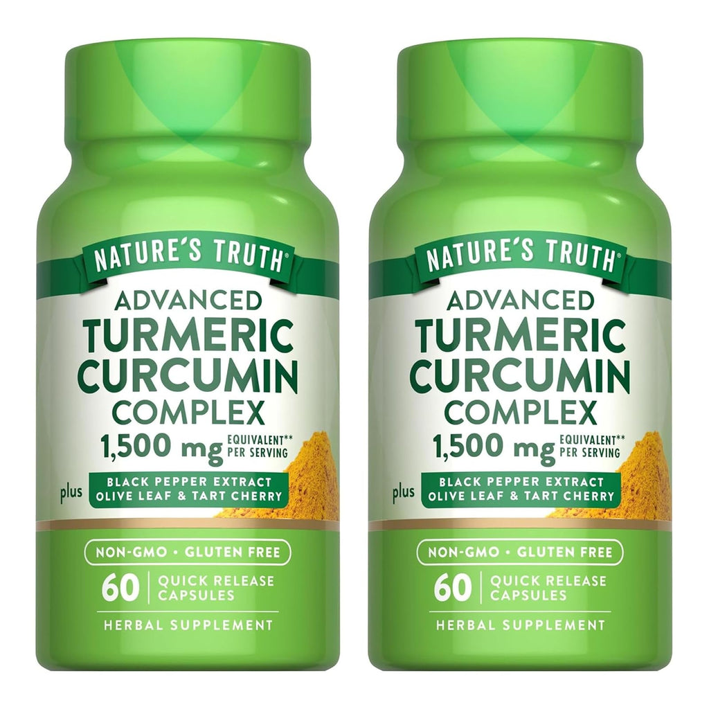 Nature's Truth turmeric curcumin capsules