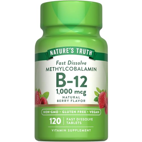 Nature's Truth vitamin B12 sublingual tablets