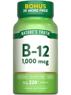 Nature's Truth vitamin B12 supplement