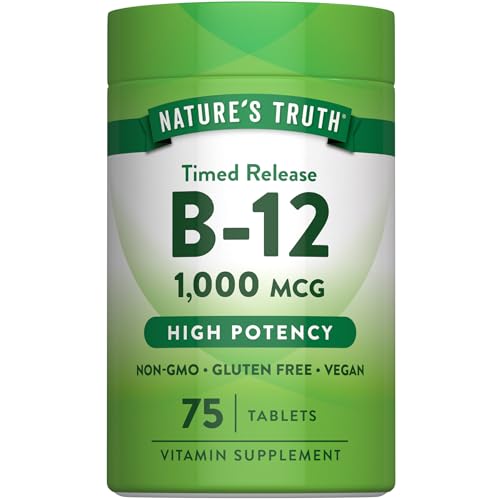 Nature's Truth Vitamin B12 supplements