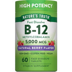Nature's Truth vitamin B12 tablets