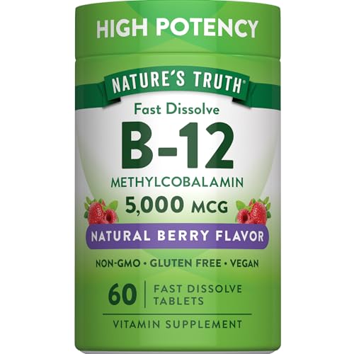 Nature's Truth vitamin B12 tablets