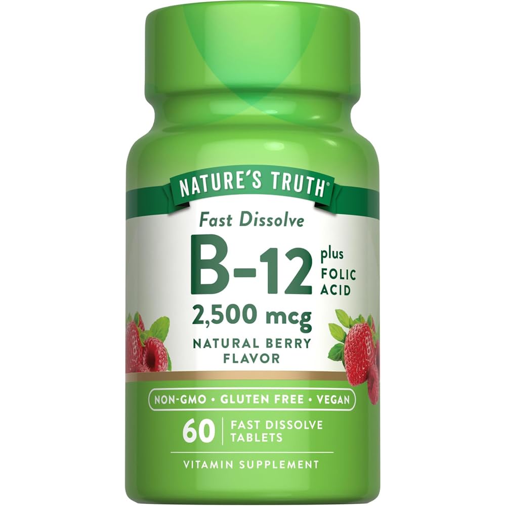 Nature's Truth vitamin B12 tablets