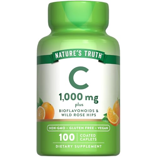 Nature's Truth vitamin C caplets