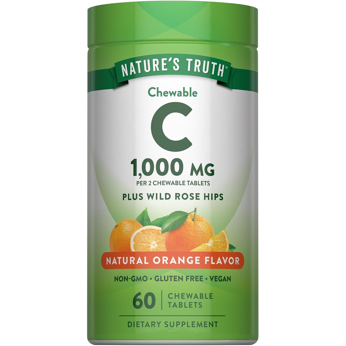 Nature's Truth vitamin C tablets