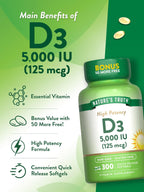 Nature's Truth vitamin D3 benefits