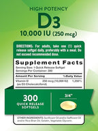 Nature's Truth vitamin D3 benefits