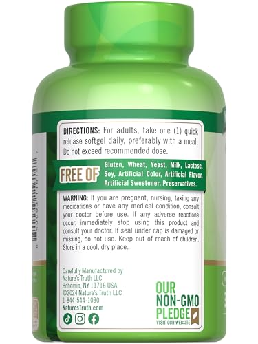 Nature's Truth vitamin D3 supplement