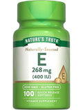 Nature's Truth vitamin e softgels