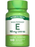 Nature's Truth Vitamin E softgels