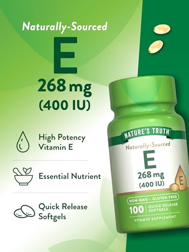 nature's truth vitamin e supplement