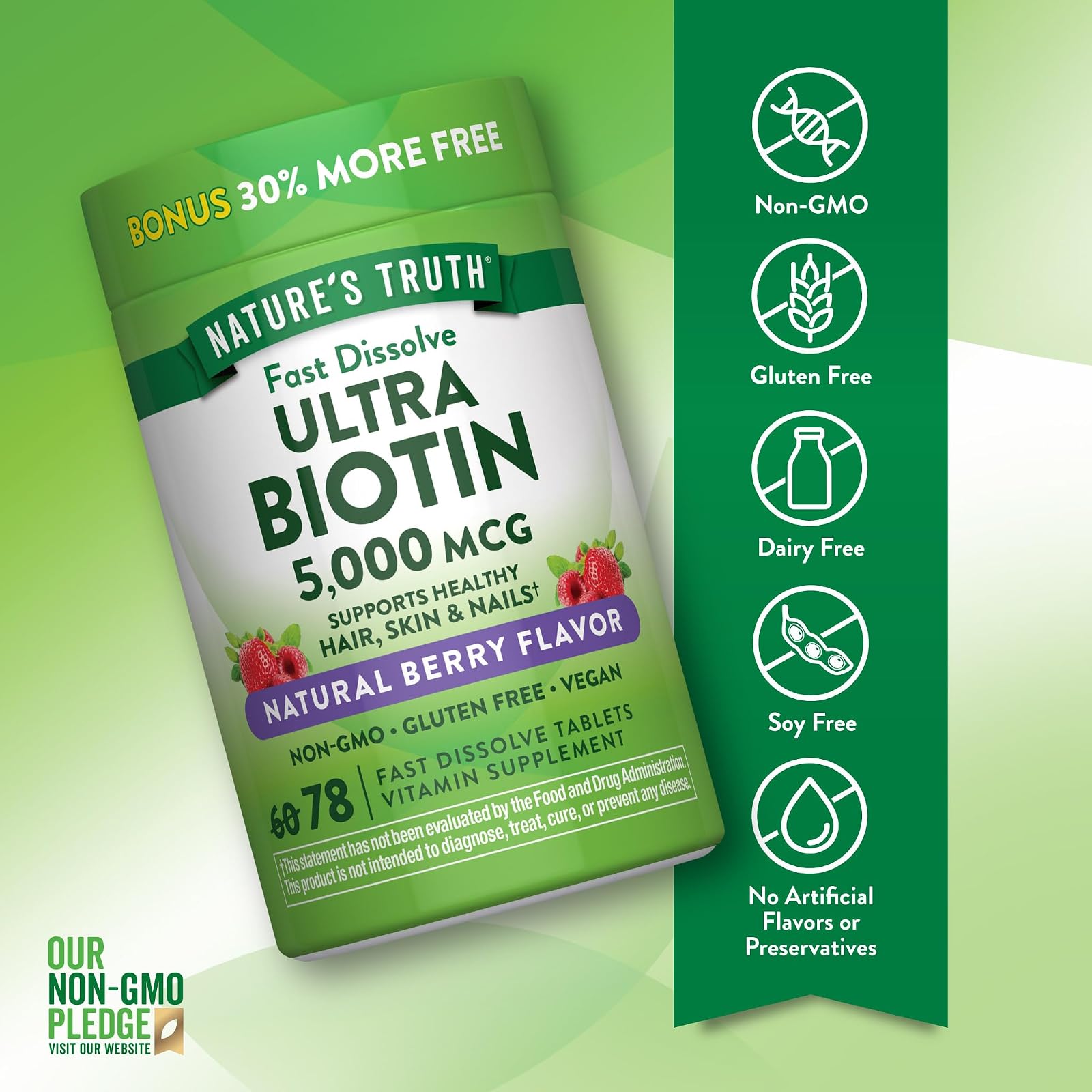 Nature's Truth vitamins for strong nails