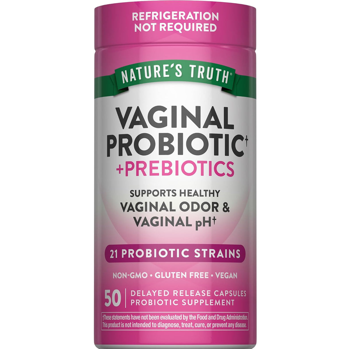 Nature's Truth women's probiotic capsules