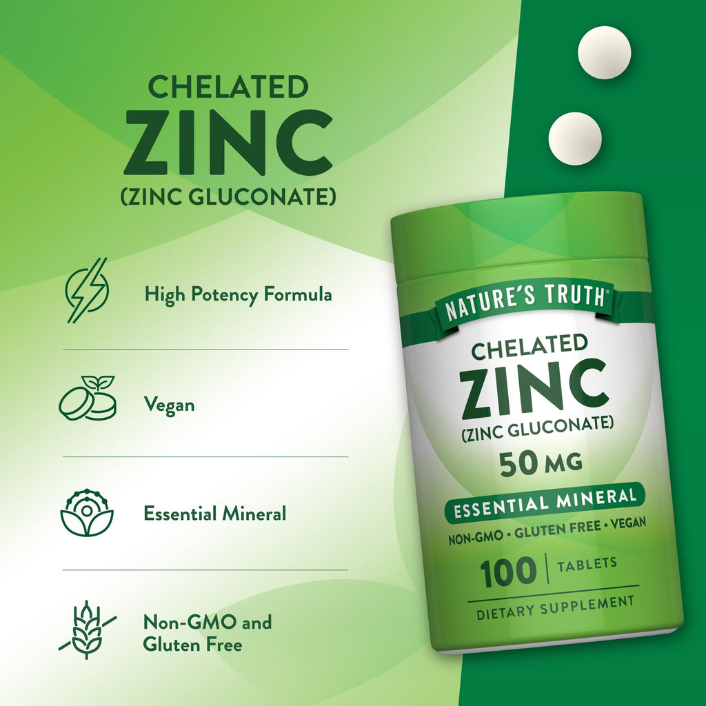 Nature's Truth zinc for men