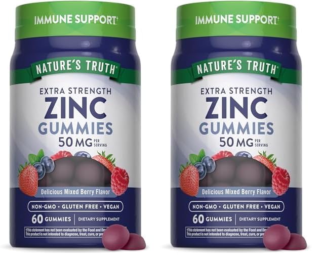 Nature's Truth zinc gummies for adults