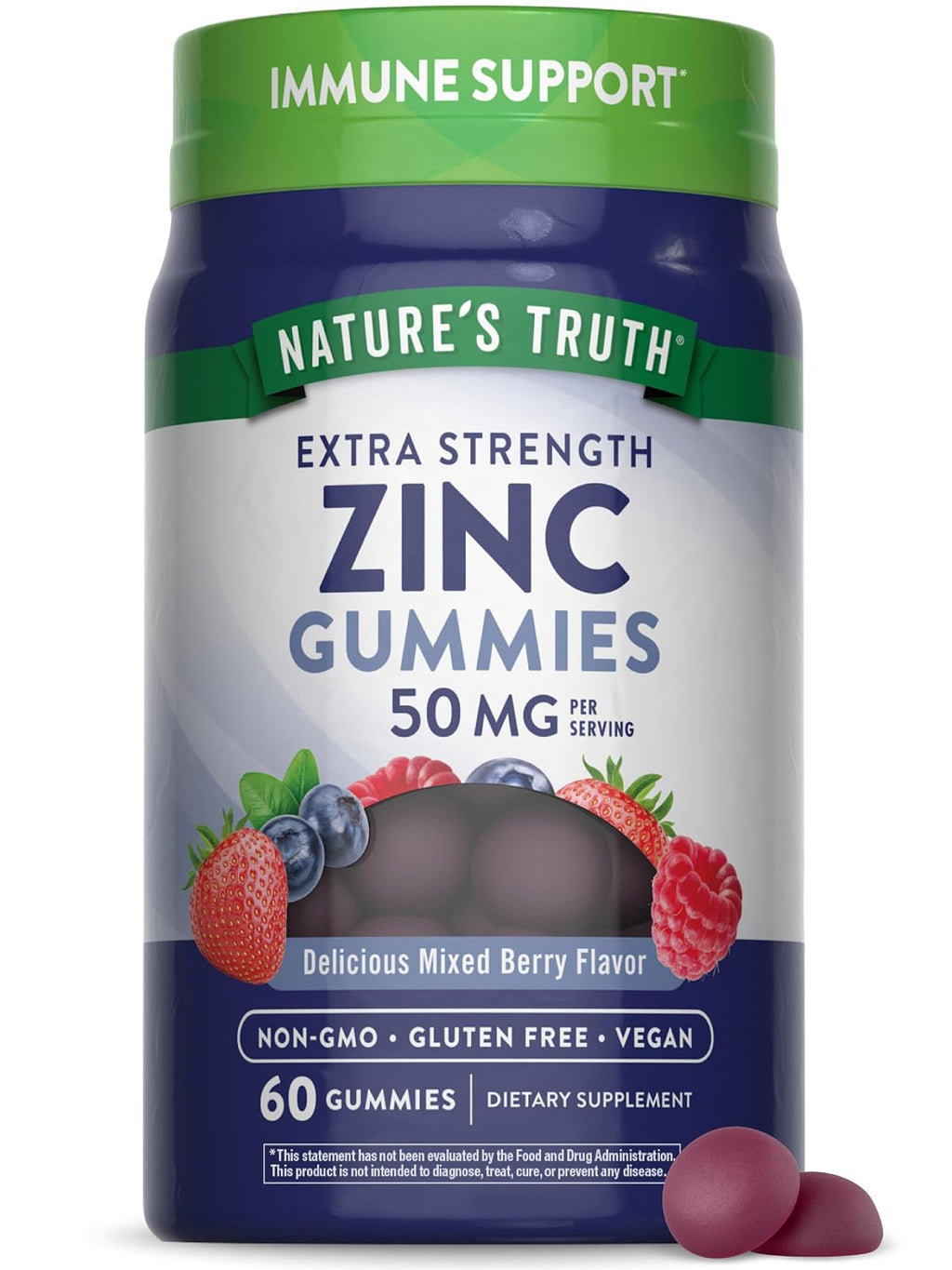 Nature's Truth zinc gummies for immunity