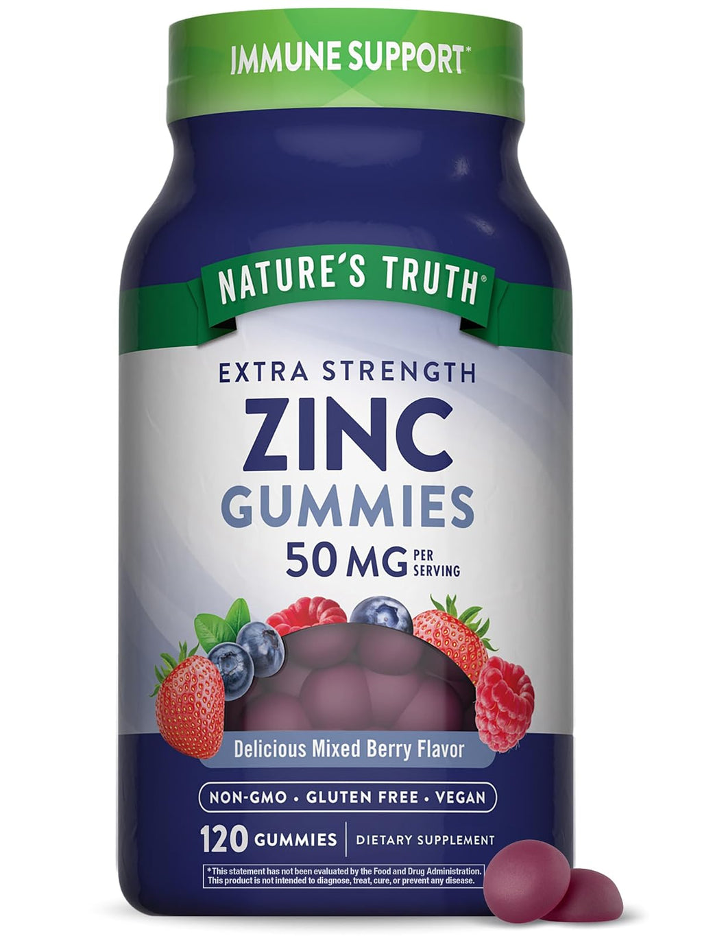 Nature's Truth zinc gummies for immunity