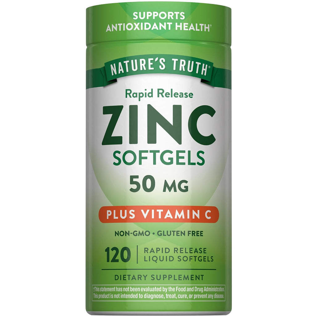 Nature's Truth zinc supplement benefits