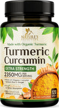 Nature's Turmeric Curcumin capsules