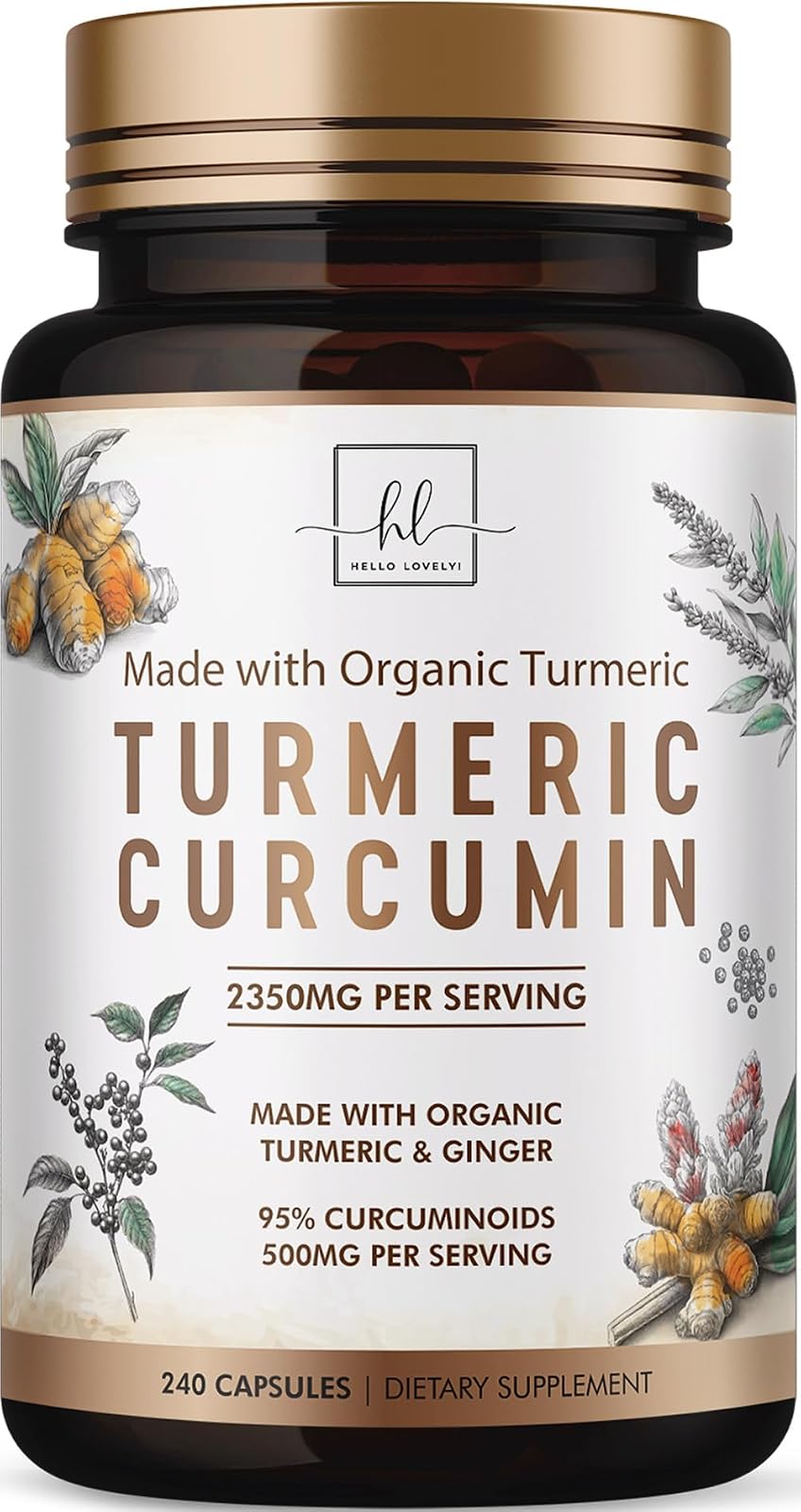 Nature's Turmeric Curcumin capsules