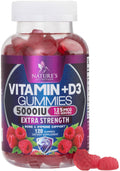 Nature's Vitamin D3 gummy supplements