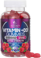 Nature's Vitamin D3 gummy supplements