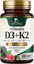 Nature's Vitamin D3 K2 benefits