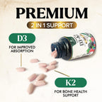 Nature's Vitamin D3 K2 for energy