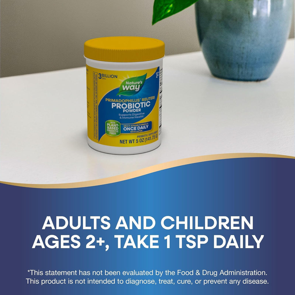 Nature's Way 5 oz probiotic powder for daily use