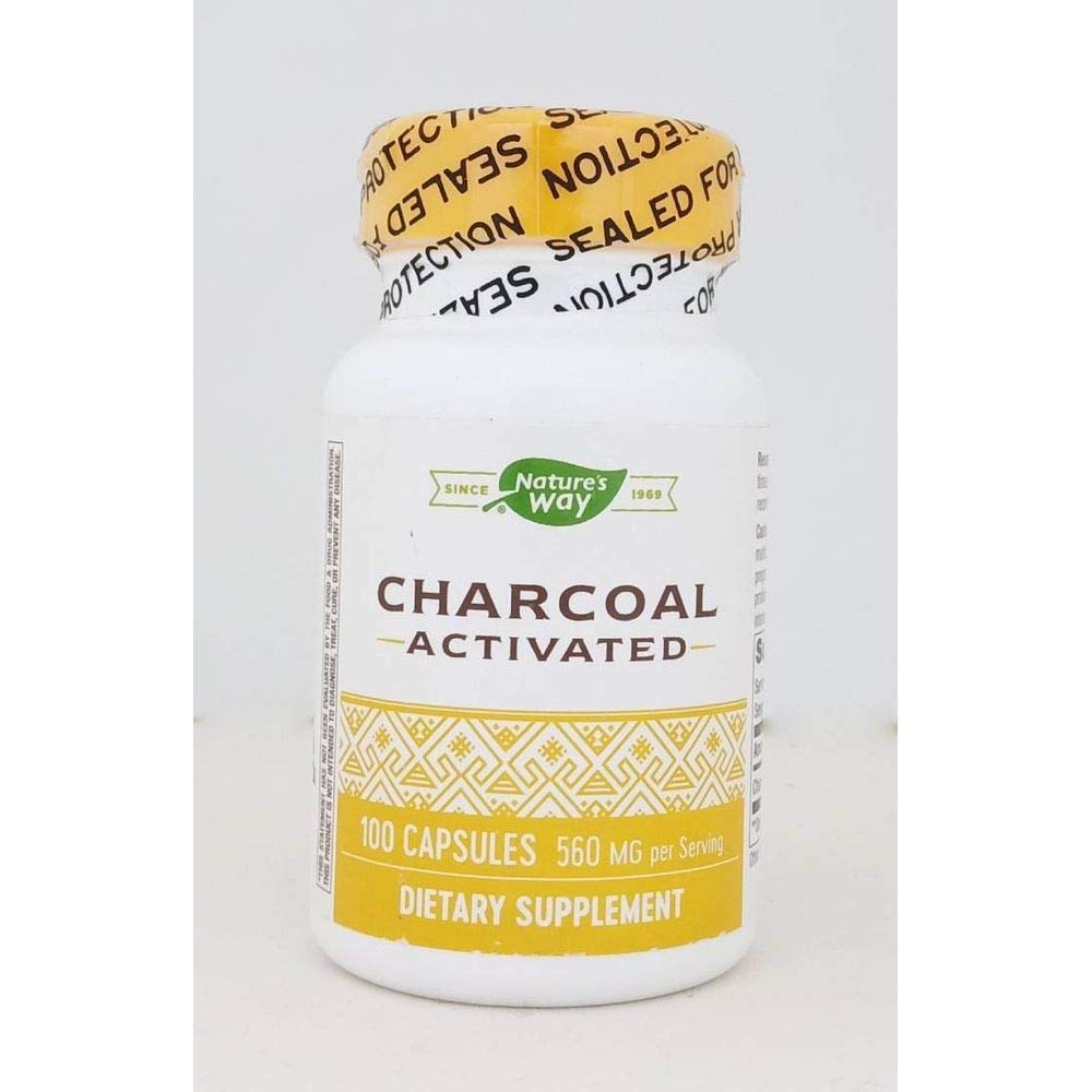 Nature's Way activated charcoal capsules