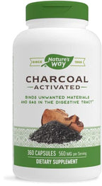 Nature's Way activated charcoal capsules