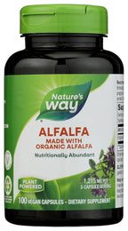 Nature's Way alfalfa capsules for digestion