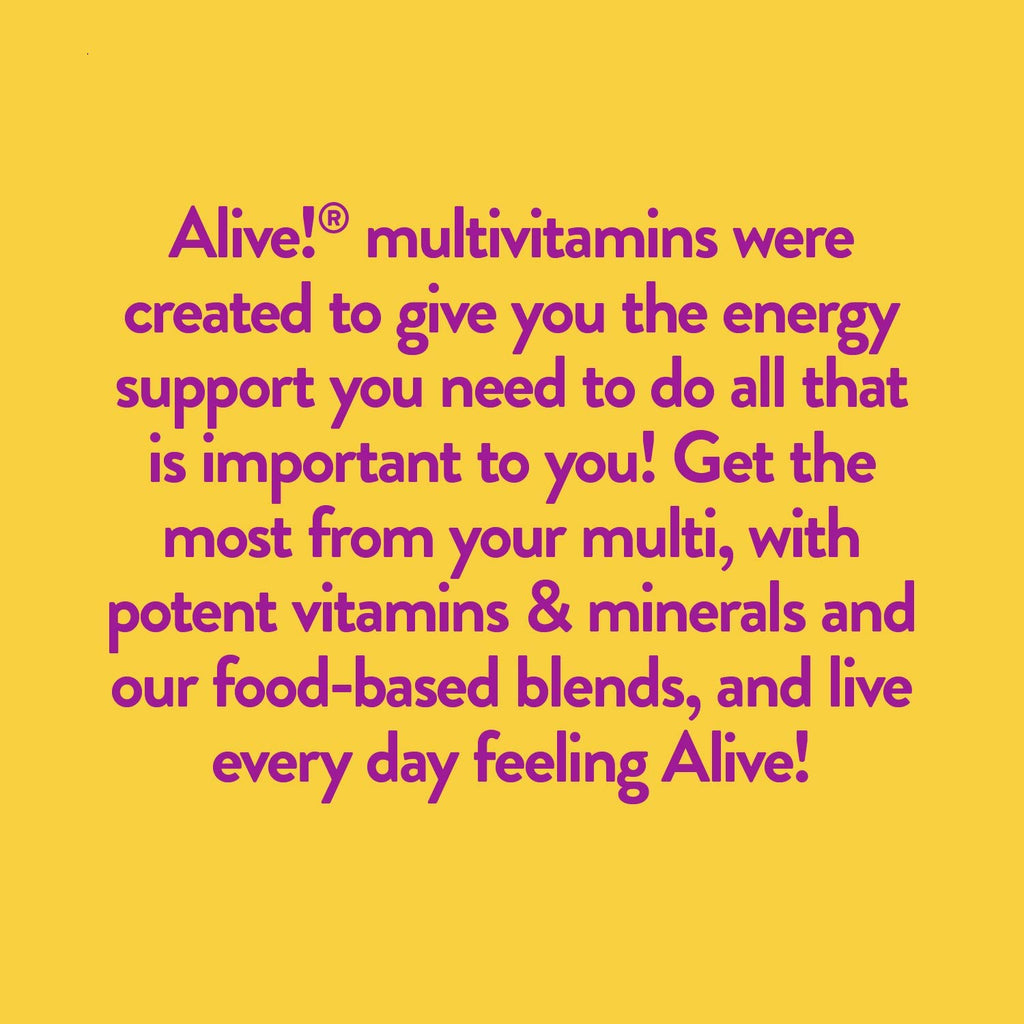 Nature's Way Alive! multivitamin for immune support