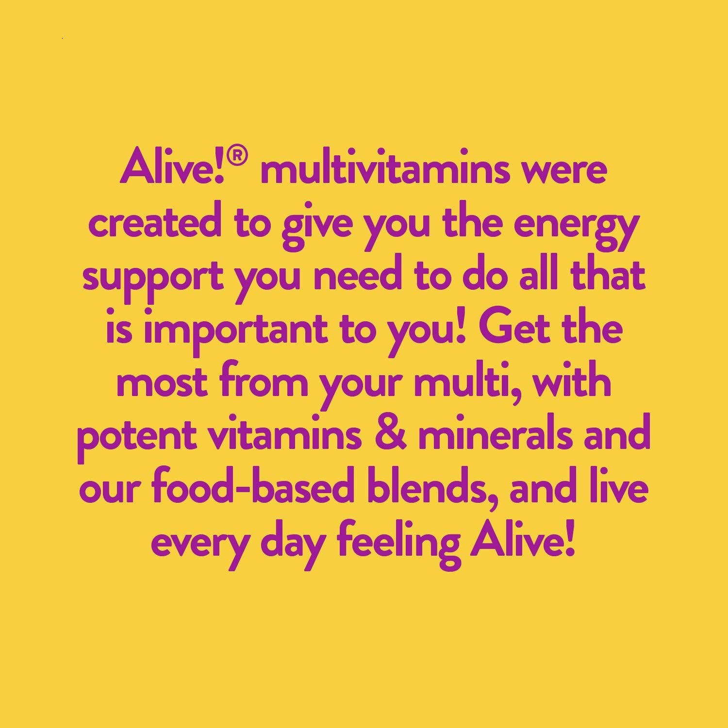 Nature's Way Alive! multivitamin for immune support