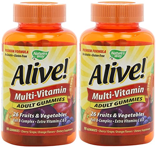 Nature's Way Alive multivitamin gummies for adults