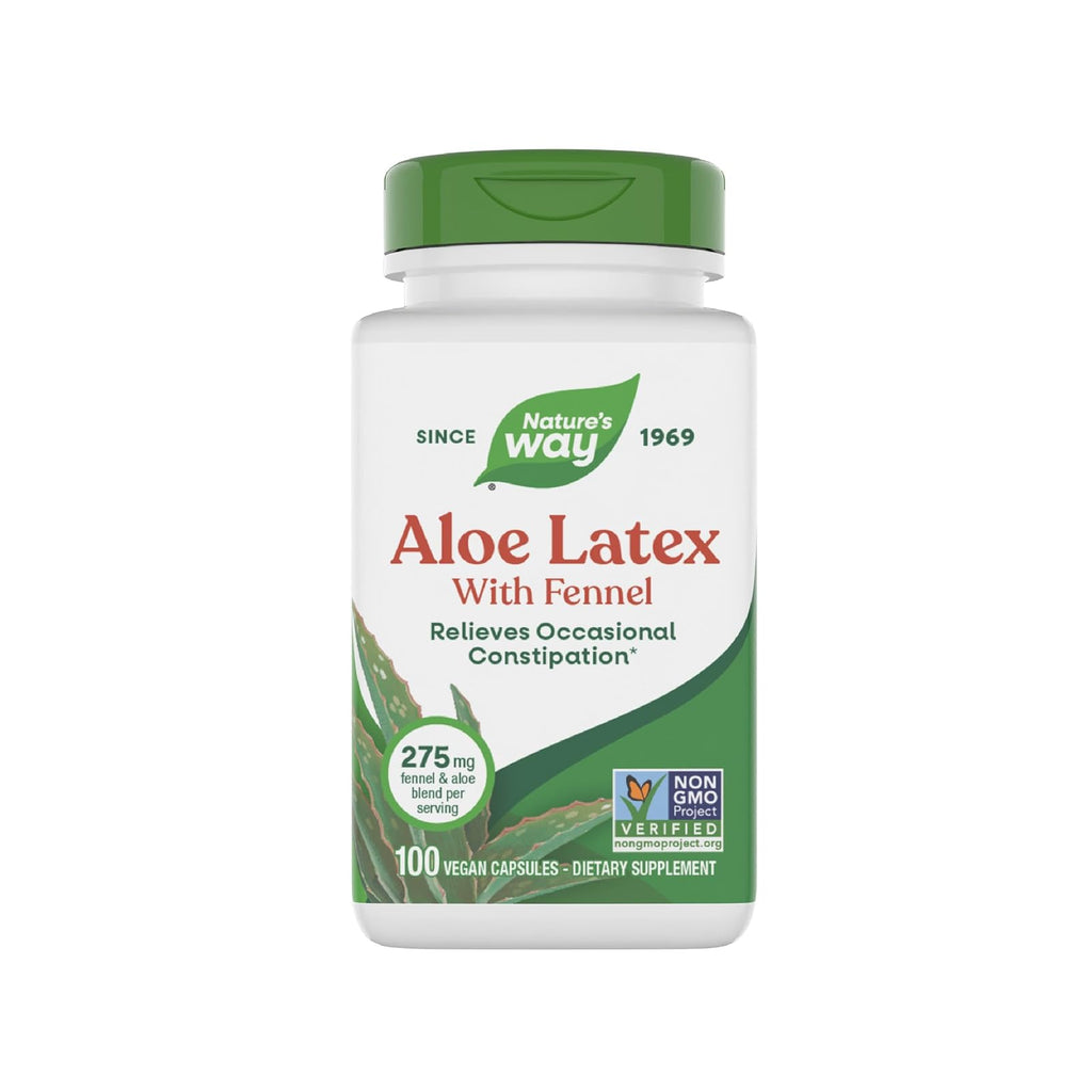 Nature's Way Aloe Latex capsules