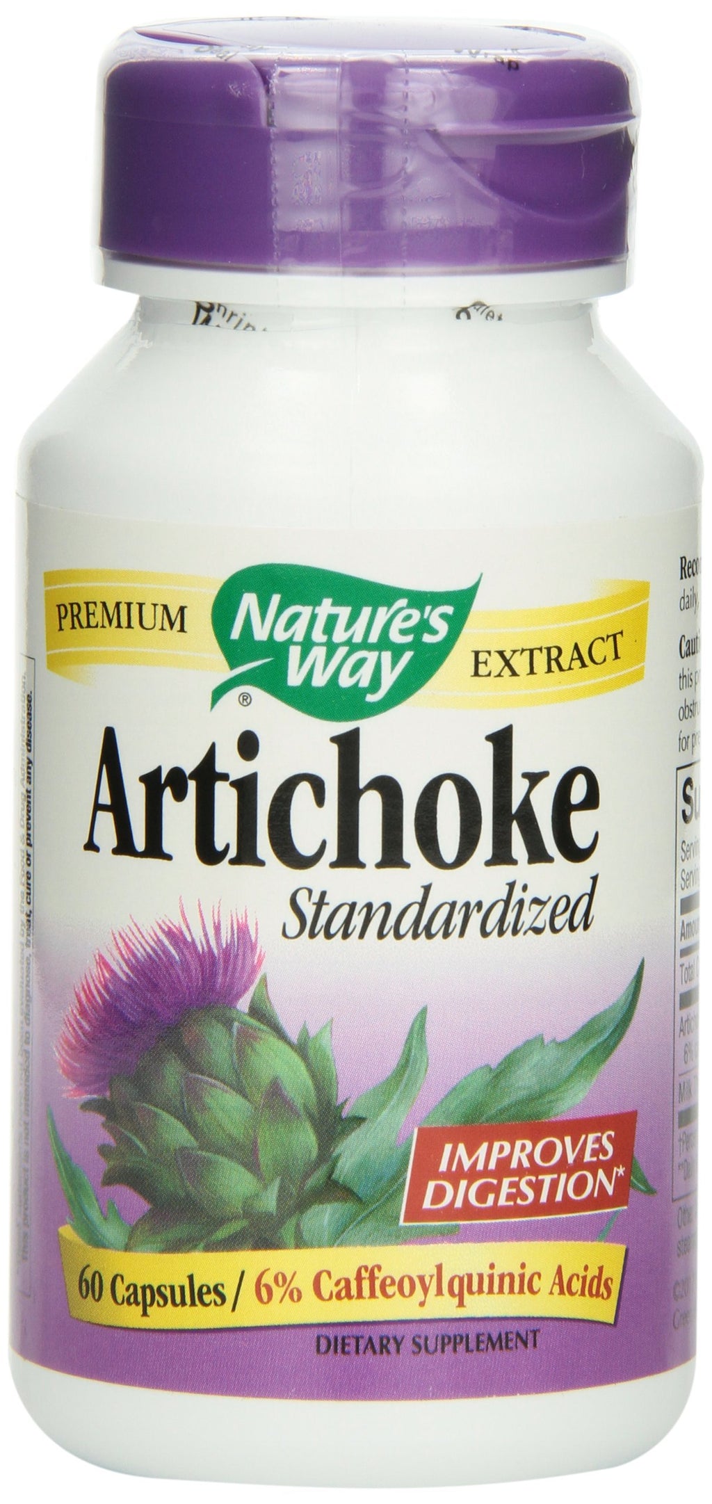 Nature's Way artichoke health benefits