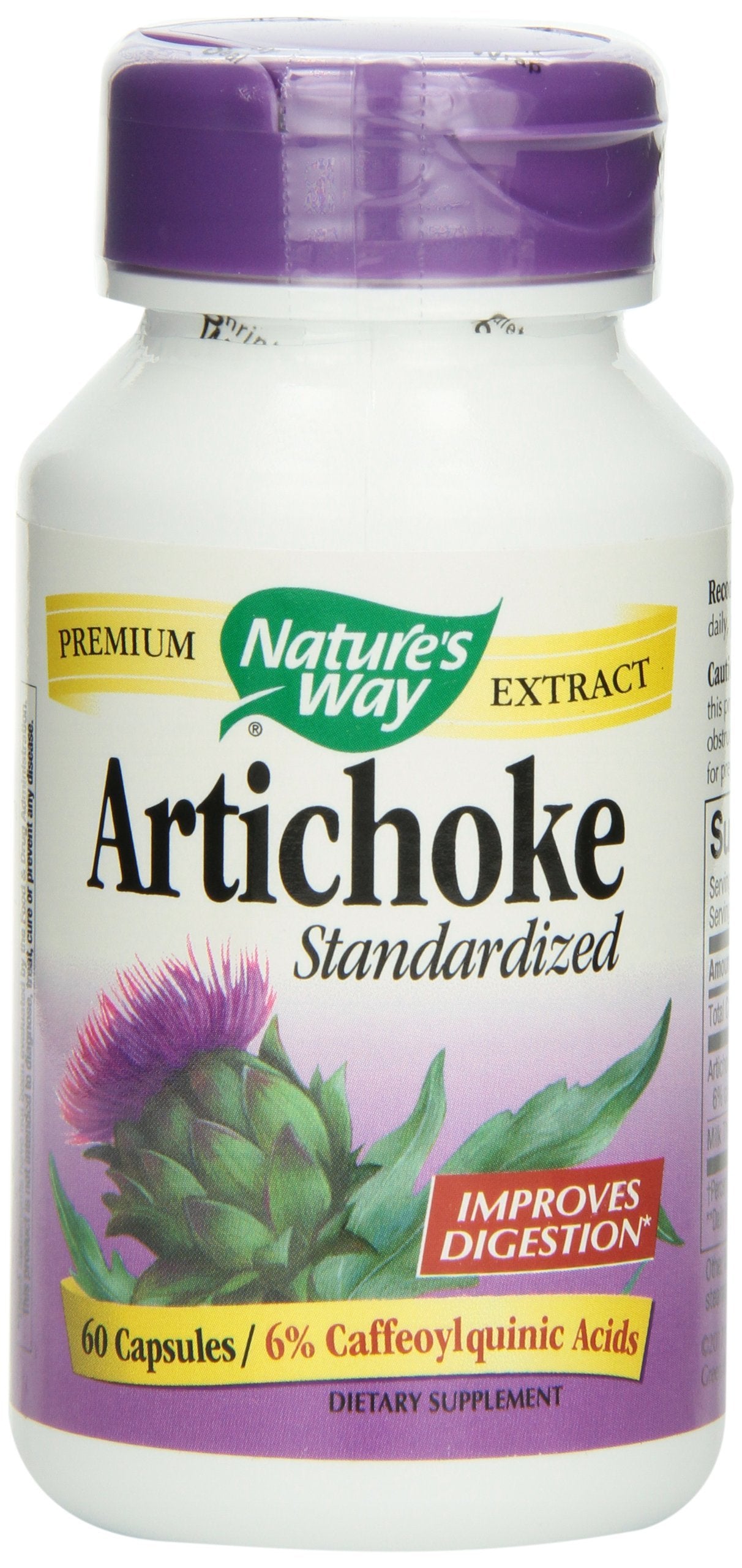 Nature's Way artichoke health benefits