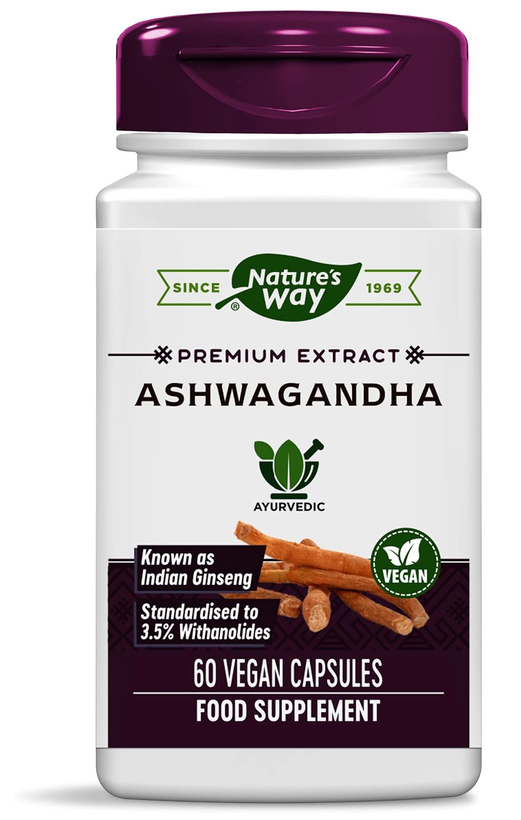 Nature's Way ashwagandha veggie capsules