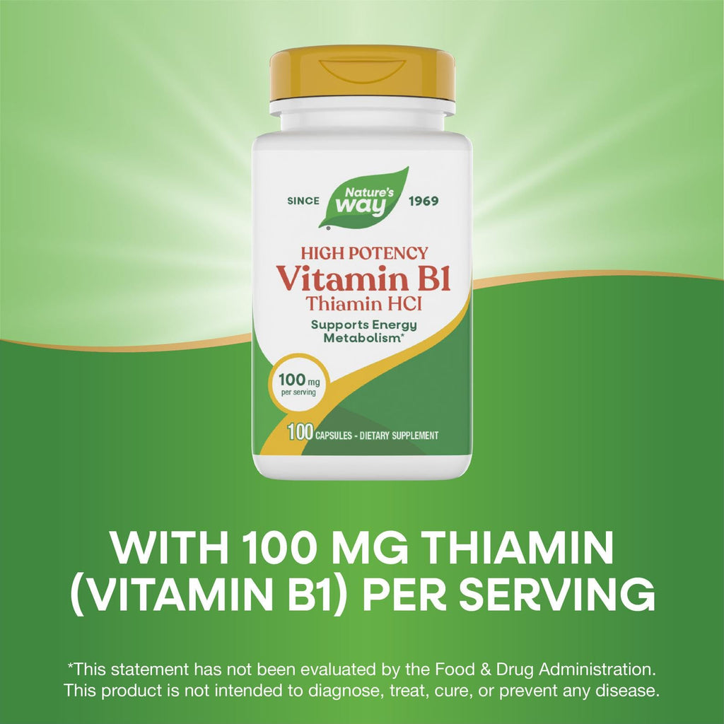 Nature's Way B1 for nerve health