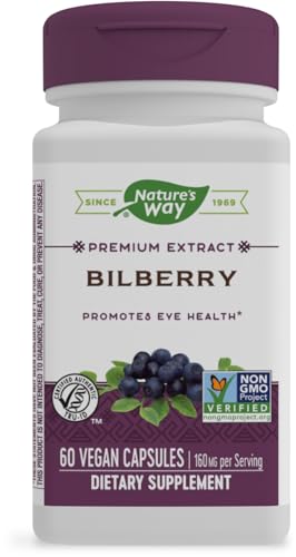 Nature's Way bilberry capsules