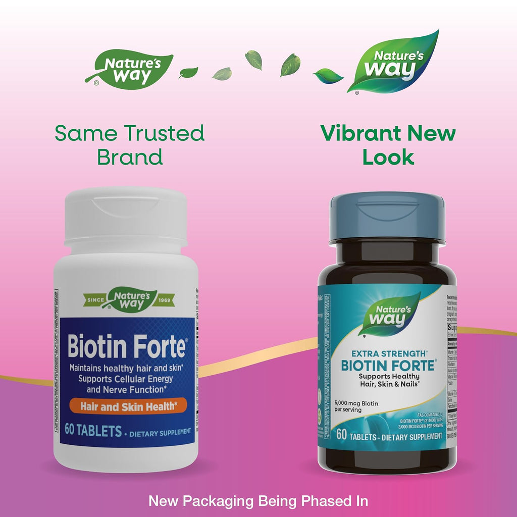 Nature's Way biotin capsules